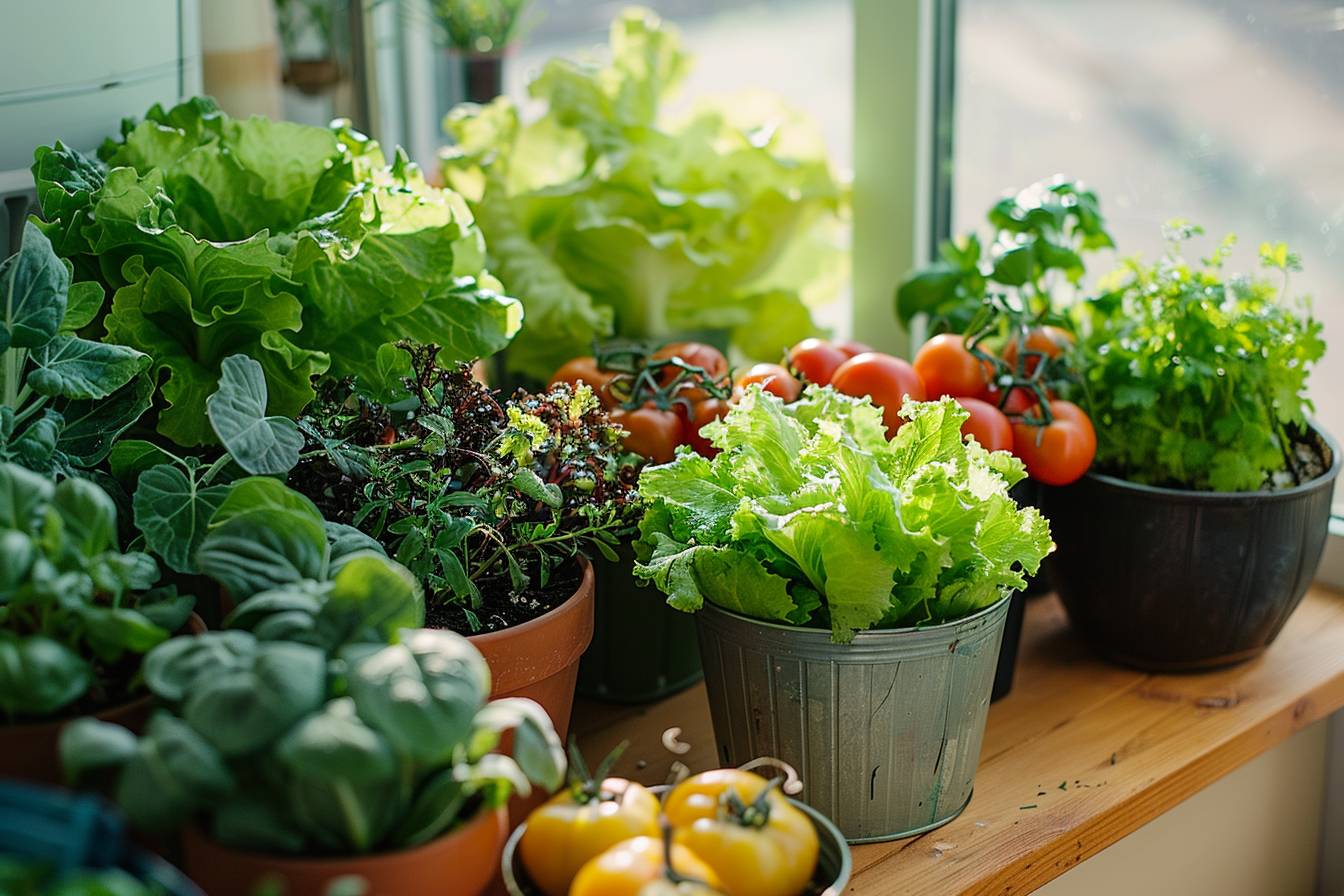 Un potager d'appartement : cultivez facilement des légumes frais en ...
